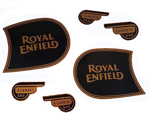 Gate 7 Petrol Fuel Tank & Tool Box Sticker, Monogram, Logo for Royal ...