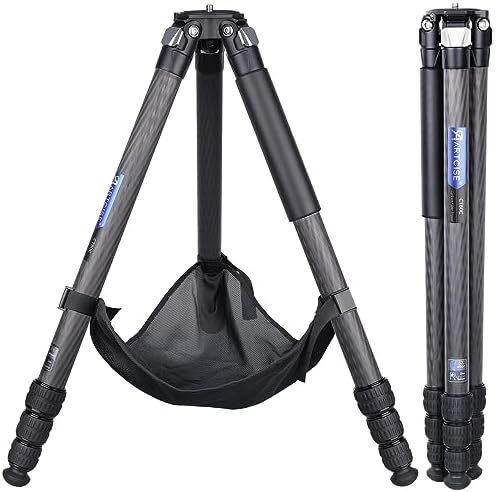 Amazon.com : Compact Design Carbon Camera Tripod with Stone Bag 32.5mm ...