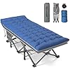 Amazon.com: Slendor Oversized Camping Cot XXL, Folding Cot for Adults ...