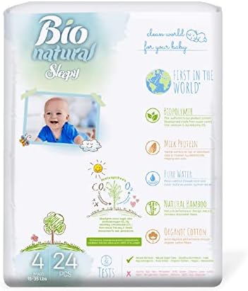 Amazon.com: SOHO, Bio-Natural Sleepy Baby Diapers, Made from Organic ...
