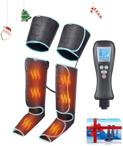 Amazon.com: Leg Massager for Circulation with Heat, Air Compression ...