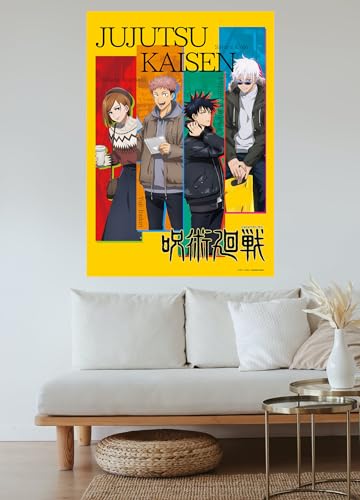 Jujutsu Kaisen Poster - JJK Poster - Jujutsu Kaisen manga Anime poster ...