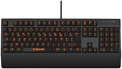 Konix World Of Tanks K-70 – Retro AZERTY Gaming Keyboard – Brown Switch ...