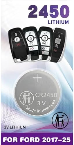 Amazon.com: Ford Key Fob Battery CR2032 Batteries Replacement ...