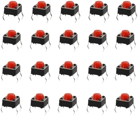 4Pin Mini Tactile momentary push button Switch Micro Push to On Button ...