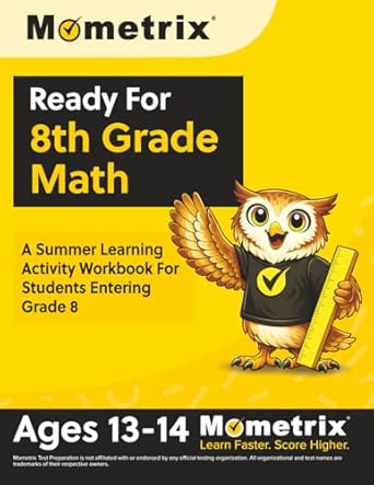 Amazon.com: Ready For 8th Grade Math: A Summer Learning Activity ...