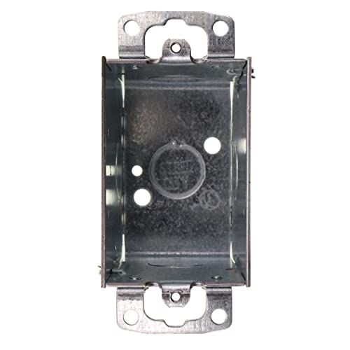 Steel City 1-Gang Device Box - Silver - Amazon.com