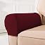 NEKOSUKI Arm Rest Covers, Set of 2 Stretch Diamond Pattern Armchair ...