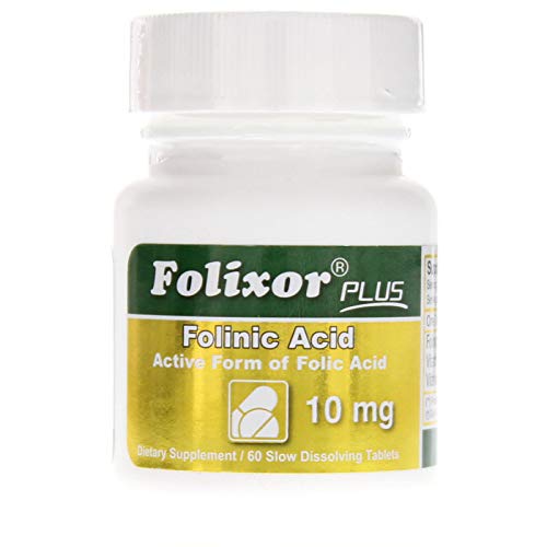 Buy Folixor 10 mg - A superior Folic and Folinic (active form of folate ...