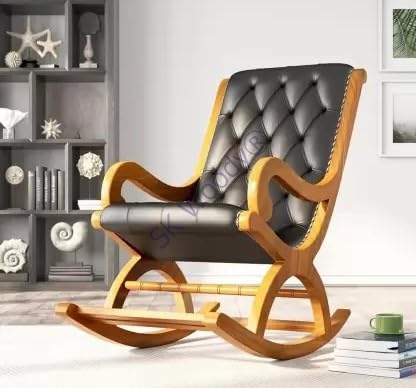 SK Woody Rosewood (Sheesham) Wood Antique & Classic Rocking Chair and ...