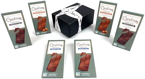 Amazon.com : GuyLian Individually Wrapped Belgian Chocolate Tablets 3 ...