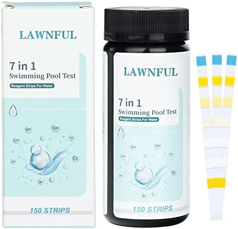 Amazon.com : 7-Way Pool Test Strips,150 Water Test Strips for Swimming ...