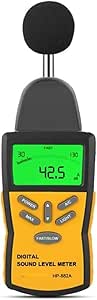 Digital Sound Level Meter,Noise Level Meter,Digital Decibel Meter with ...