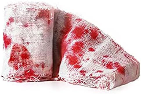 Wholelovein Halloween Creepy Cloth 800 inch Bloody Cloth Scary Blood ...