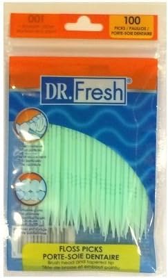 Amazon.com: Dr. Fresh Floss Picks 100 Count (Pack of 6) Total of 600 ...