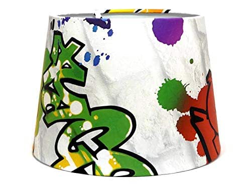 Graffiti Lampshade or Ceiling Light Shade 10 Inch Boys Girls Teens ...