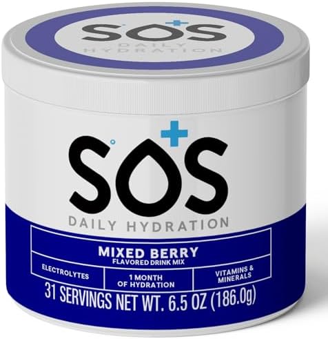 Amazon.com: SOS Hydration ORS Electrolyte Powder Stick Packs | Oral ...