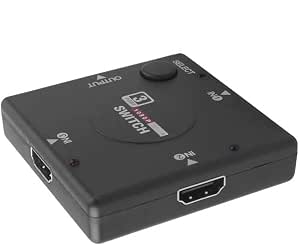 OcioDual HDTV Switch Switch 3 Input 1 Output Multiport Full HD 1080P ...