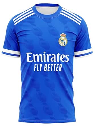 JUSBALL - Real Madrid White Home REQULAR FIT Football Jersey 2025/26 ...