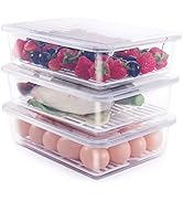 Amazon.com: 77L Food Storage Container, (3-Pack) Plastic Food ...
