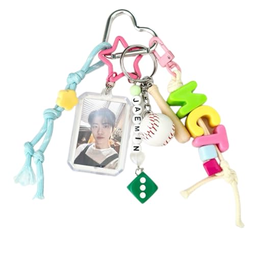 Amazon.com: NCT Dream Lightstick Keychain DIY Decoration Colorful Bag ...