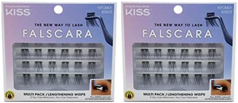 Amazon.com: KISS Falscara DIY Lash Extension Starter Kit 10 Reusable ...