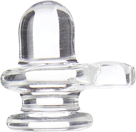 Belexy Shivling Crystal Glass Shiva Lingam Idols For Home Decor ...