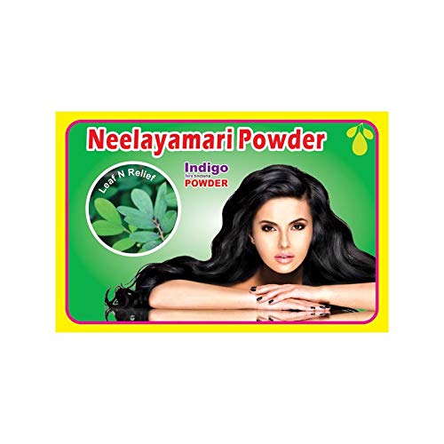 Buy Leaf N Relief Neelayamari Powder, Black, 1 Count Online at Low ...