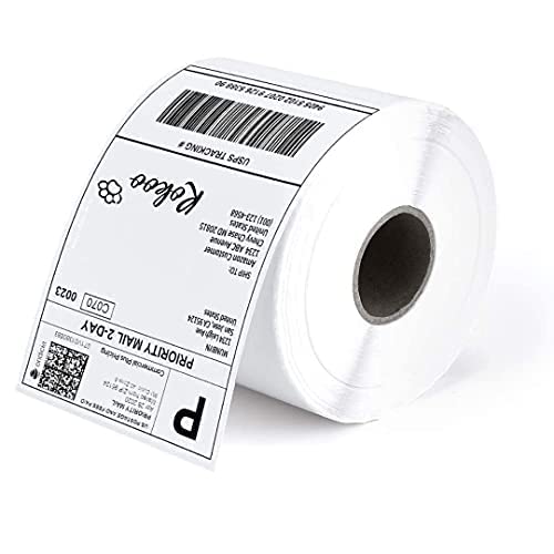 4"x6" Direct Thermal Barcode Shipping Label/Stickers Roll Compatible ...