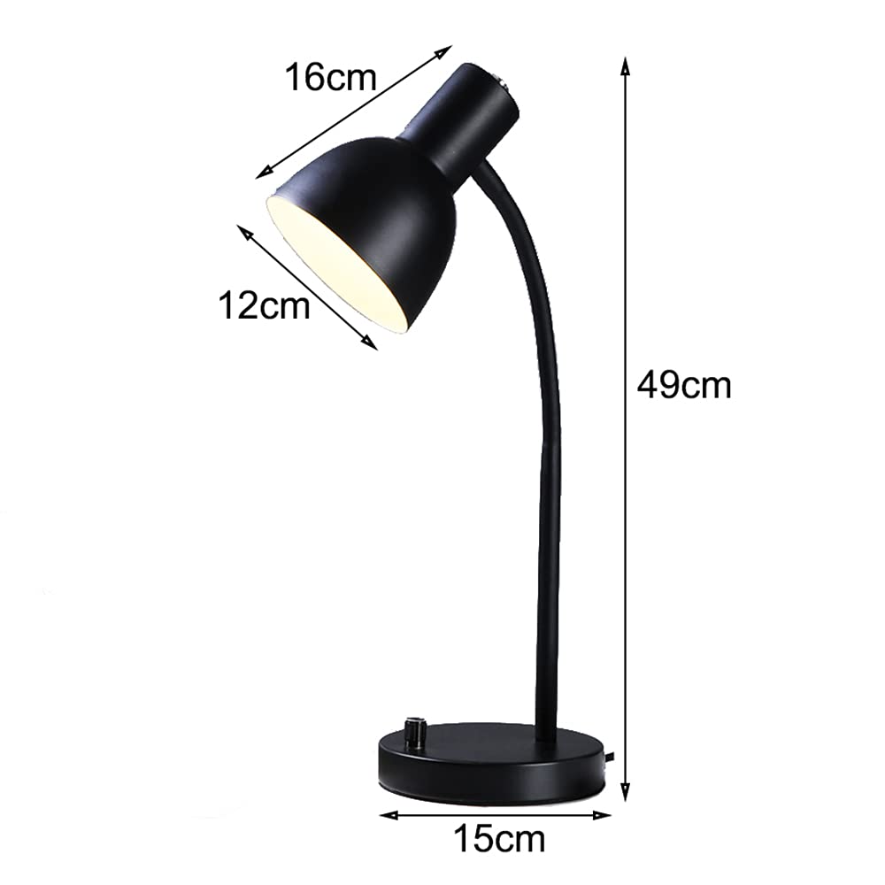12 Inch Gooseneck Desk Lamp Lastar LED Desk Lamp, 12W Dimmable Table