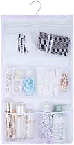 MISSLO 8 Pockets Mesh Shower Organizer Hanging Caddy with Rotating ...