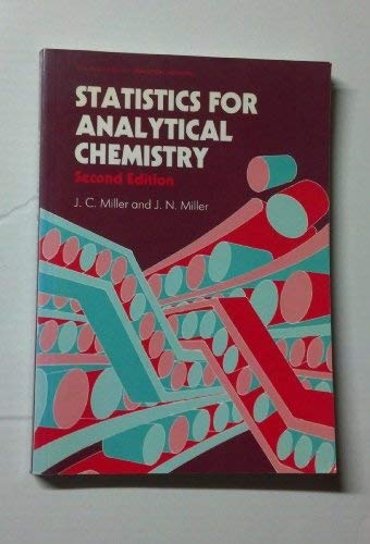 Amazon.com: Statistics for Analytical Chemistry (Ellis Horwood Series ...