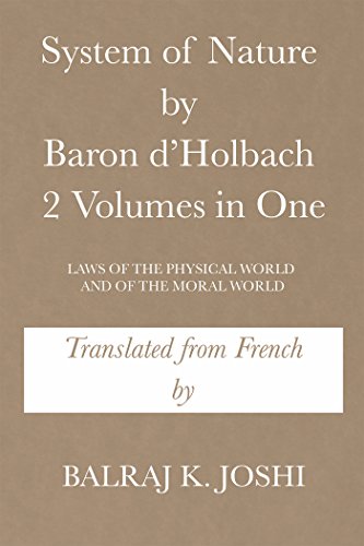 Amazon.com: System of Nature by Baron D’Holbach 2 Volumes in One: Laws ...