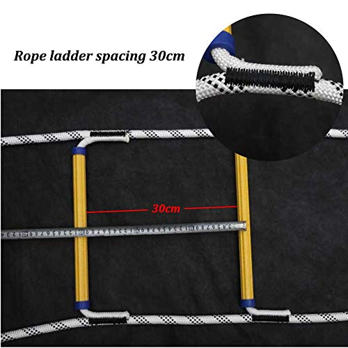 SDVantage Emergency Fire Escape Ladder, Escape Rope Ladder Emergency ...