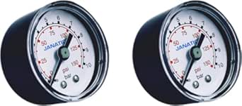 Hope Kart Janatics Pressure Gauge Meter 1/8 psi Air preparation units ...