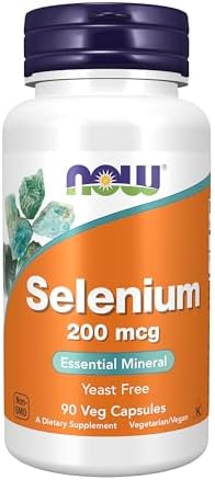 Amazon.com: NOW Foods Supplements, Selenium (L-Selenomethionine) 200 ...