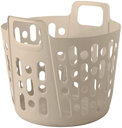 Flexible Laundry Basket with Handles 35L Washing Plastic Large Flexi ...