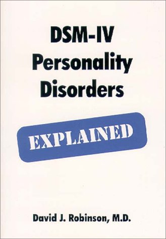 Dsm-IV Personality Disorders: Explained : Amazon.in: Books