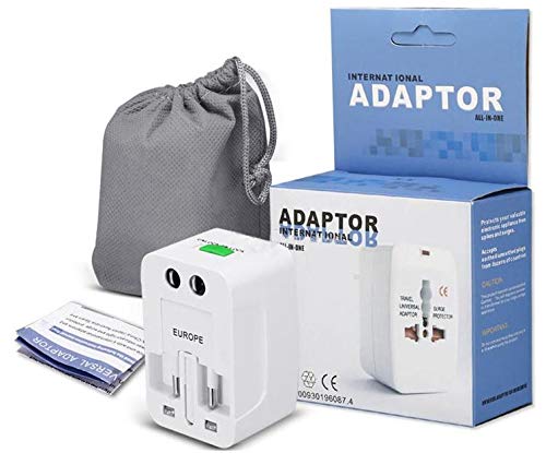 Pe Universal Worldwide International Travel Adapter Plug All In One ...