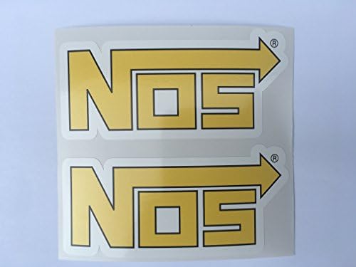 Amazon.com: 2 NOS Decals : Sports & Outdoors