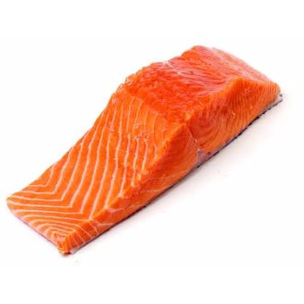 Amazon.com: Metropolitan Market, King Salmon Fillet Fresh Wild ...