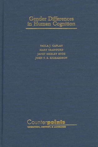 Amazon.com: Gender Differences in Human Cognition (Counterpoints ...