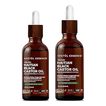 Amazon.com: Kreyol Essence Haitian Black Castor Oil – Rosemary ...