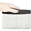 Amazon Basics Multi-Purpose Stainless Steel Bench Scraper and Chopper ...