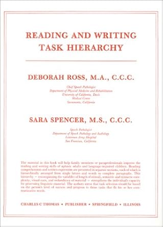 Reading and Writing Task Hierarchy | Amazon.com.br