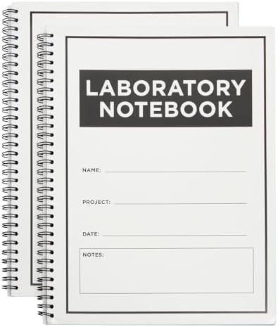Amazon.com : Bright Creations Carbonless Laboratory Notebook with 100 ...
