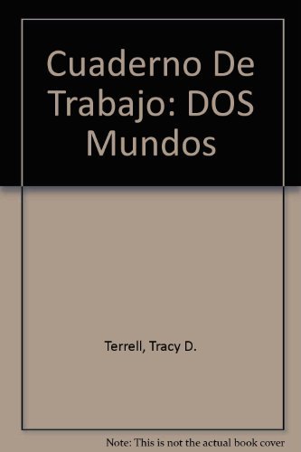 Amazon.com: Cuaderno De Trabajo: DOS Mundos: 9780070647275: Terrell ...