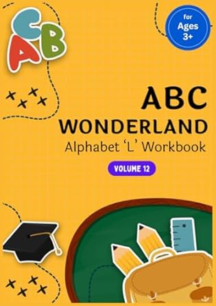 Amazon.com: ABC Wonderland: Alphabet 'L' Workbook for Pre-K ...
