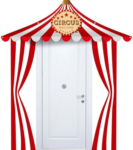 Amazon.com: PAKBOOM Welcome Carnival Circus Yard Sign Door Banner ...