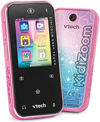 VTech - KidiZoom Snap Touch Pink, Portable Digital Camera, Photo ...